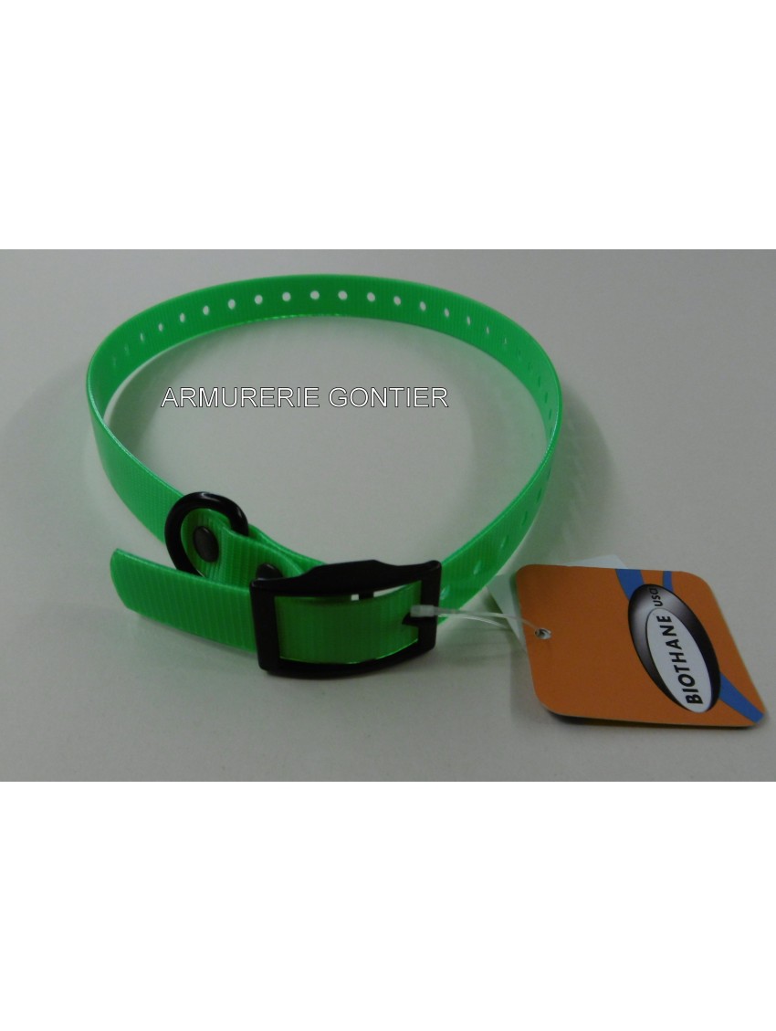 Collier HB DOG BIOTHANE® HI-FLEX 6000mmx19mm, gravure en option,